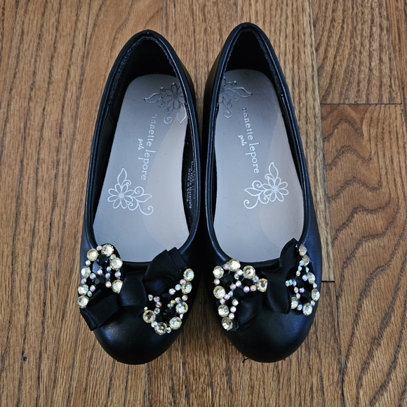 Nanette Lepore | Shoes | Nanette Lepore Black Dress Shoes Bows And ...